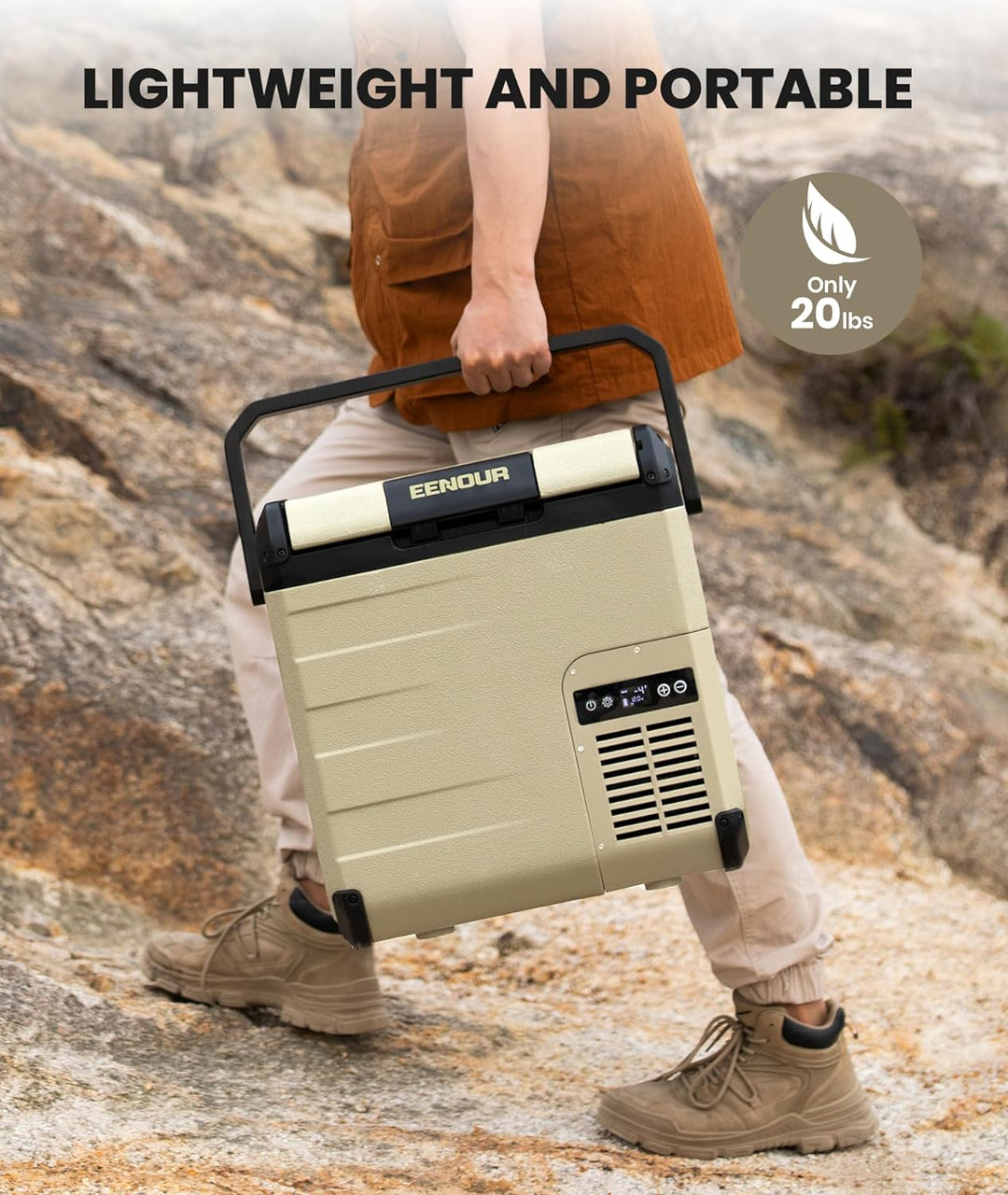 EENOUR D18 12 Volt Car Refrigerator 19Qt/18L – EENOUR US