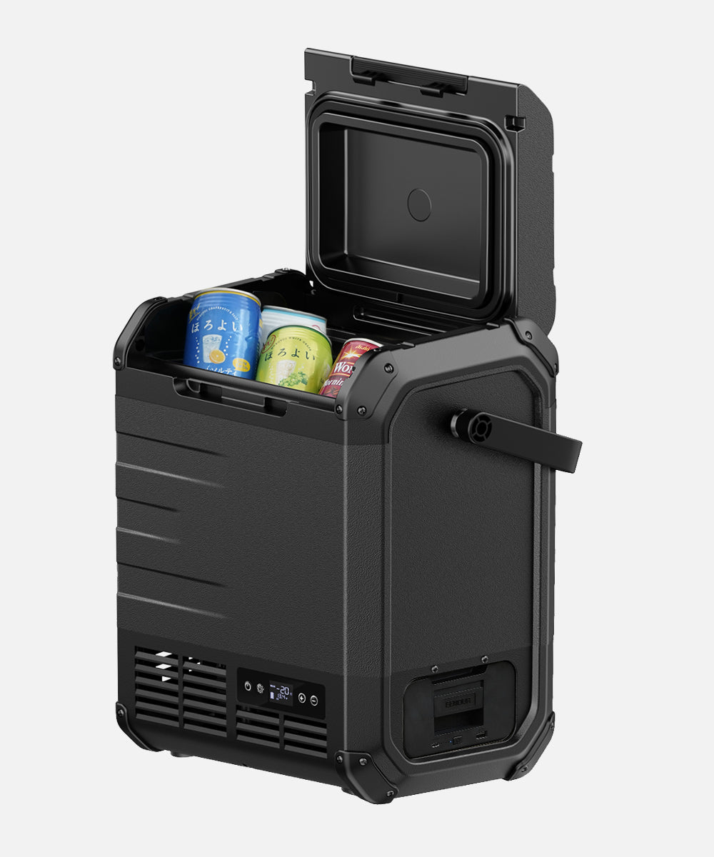 EENOUR D10 12V Portable Car Refrigerator – 10Qt Battery-Powered Fridge ...